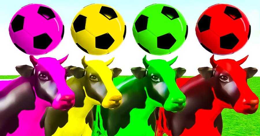 ¿De qué color es esta vaca?