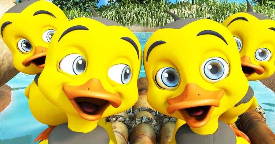 How many colors of ducks are here?🦆