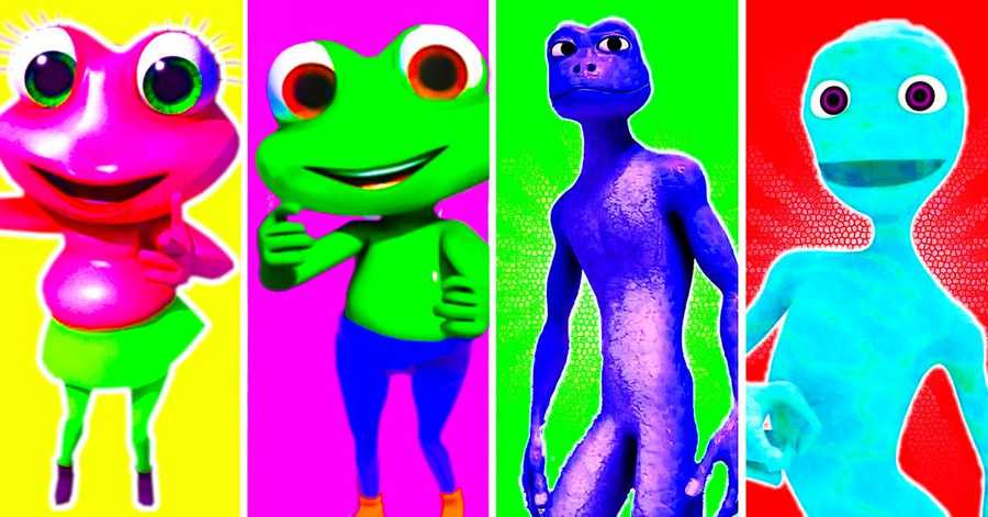 Jakiego koloru jest kosmita?