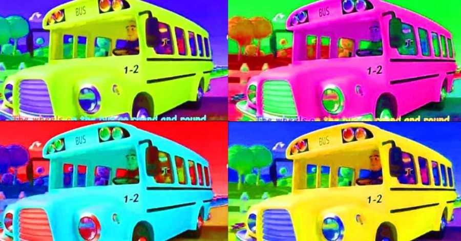 Can you tell the colors of these buses?